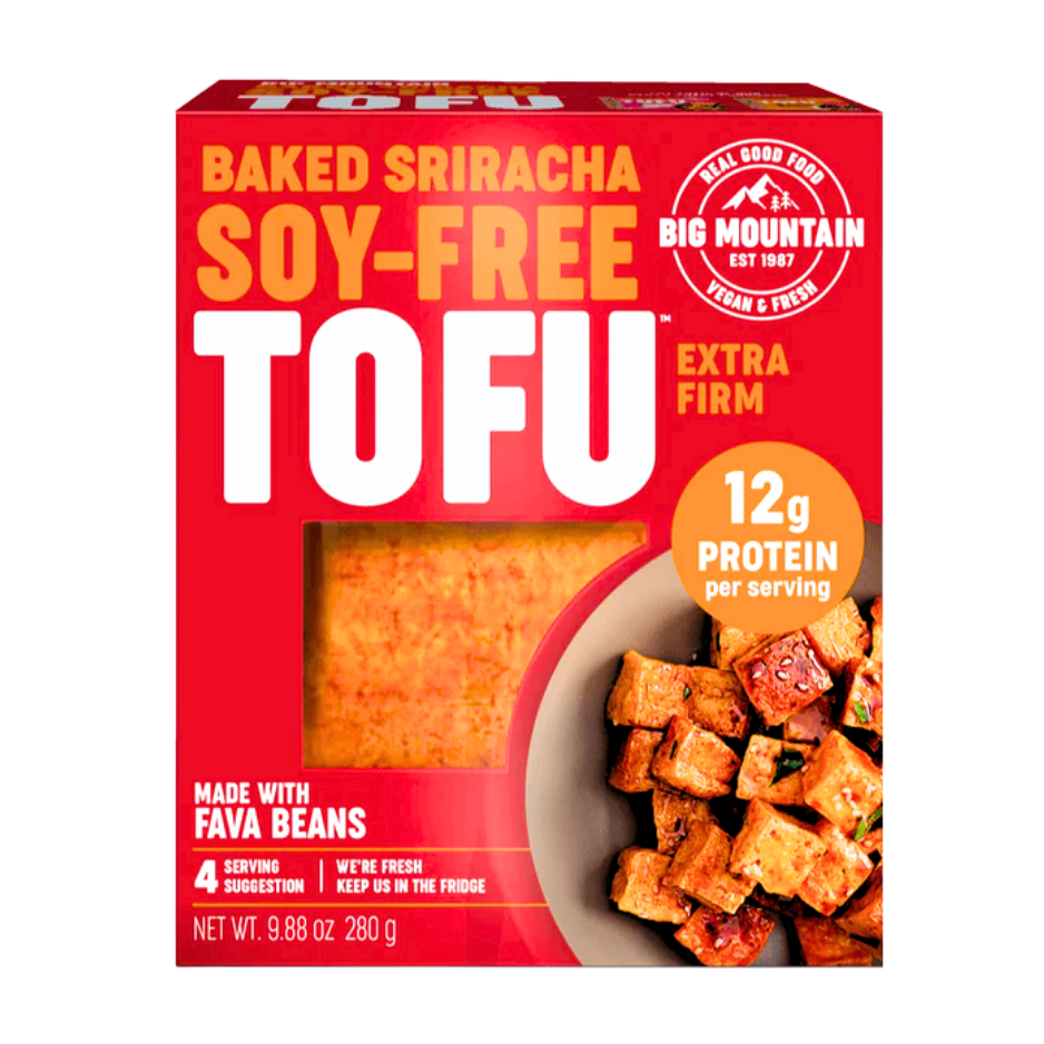 Big Mountain Foods Soy-Free Sriracha Fava Bean Extra Firm Tofu - 280g – Vegan Supply