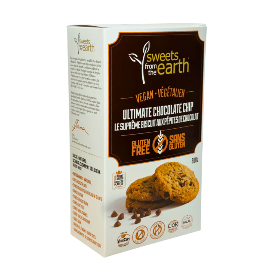 Sweets From The Earth Ultimate Gluten Free Chocolate Chip Cookies - 30 – Vegan Supply