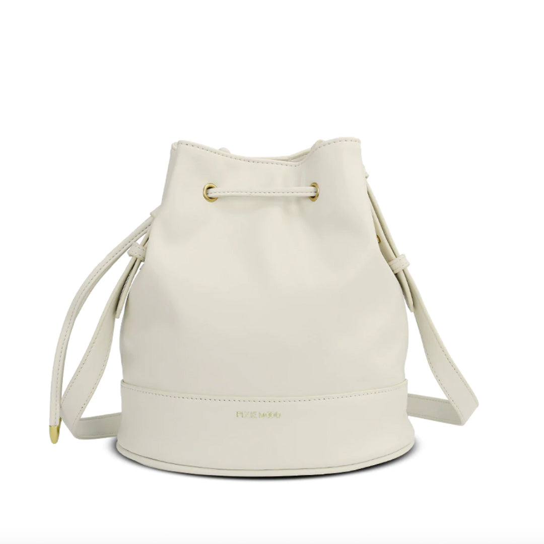 CLEARANCE - Pixie Mood Amber Bucket Bag - Coconut Cream – Vegan Supply