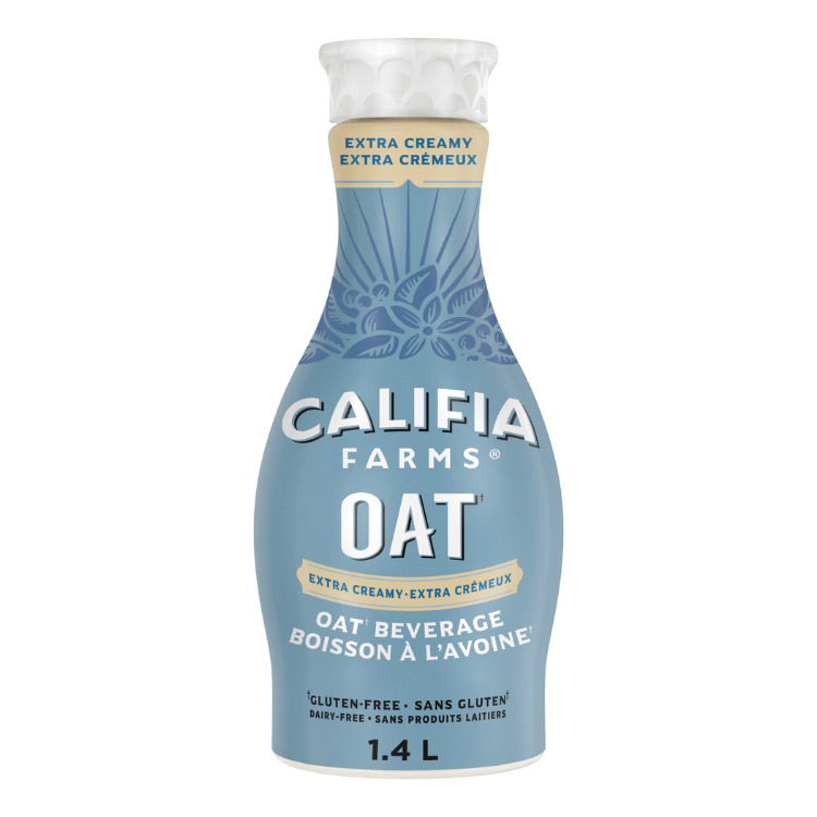 Califia Farms Extra Creamy Oat Milk - 1.4L – Vegan Supply
