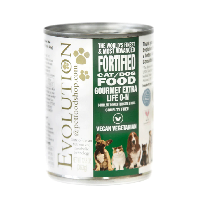 Evolution Organic Gourmet Cat/Dog Food Green Can - 363g – Vegan Supply