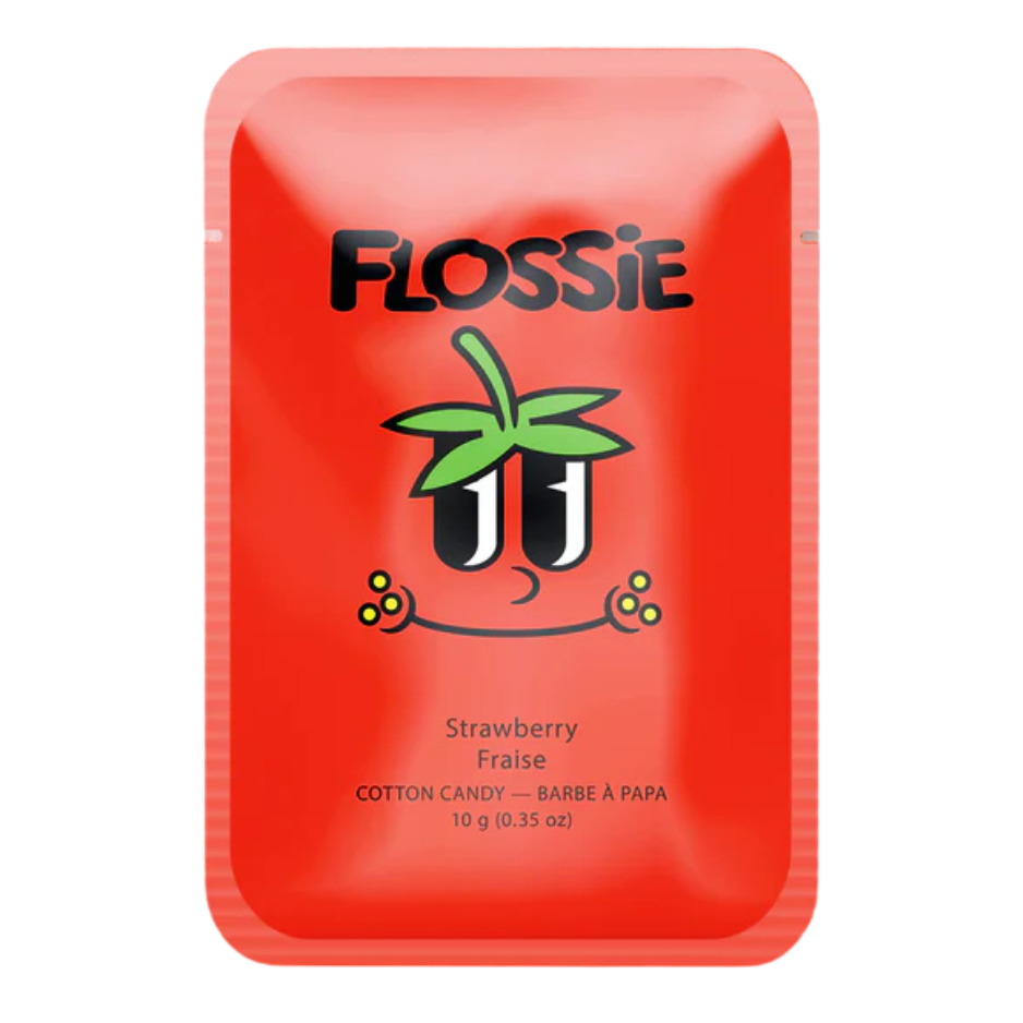 Flossie Strawberry Cotton Candy - 10g – Vegan Supply