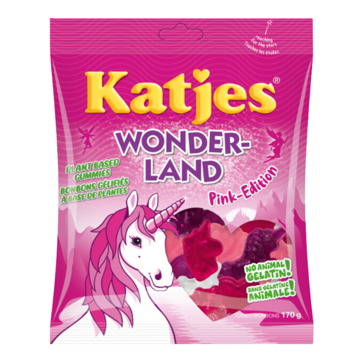 Katjes Wonderland Pink Gummies - 170g – Vegan Supply