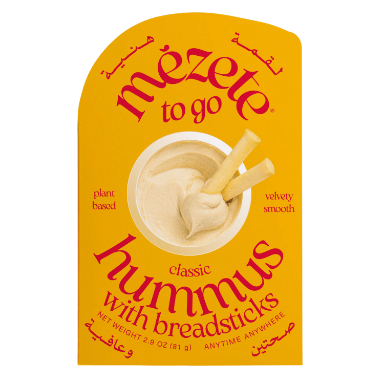 Mezete Classic Hummus Snack Pack - 81g – Vegan Supply
