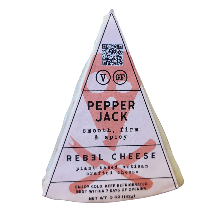 Rebel Cheese Pepper Jack - 142g – Vegan Supply