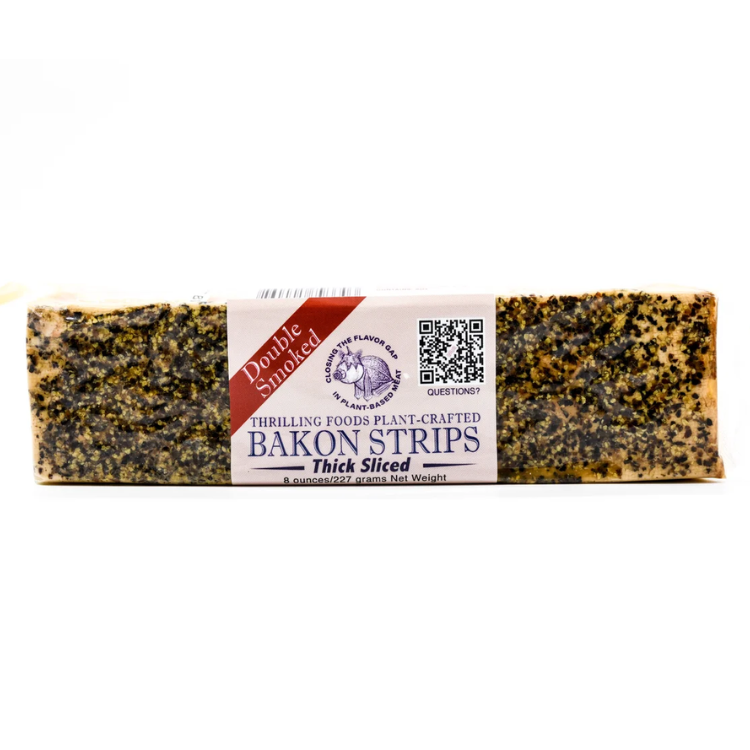 Thrilling Foods Bakon Strips - 227g – Vegan Supply