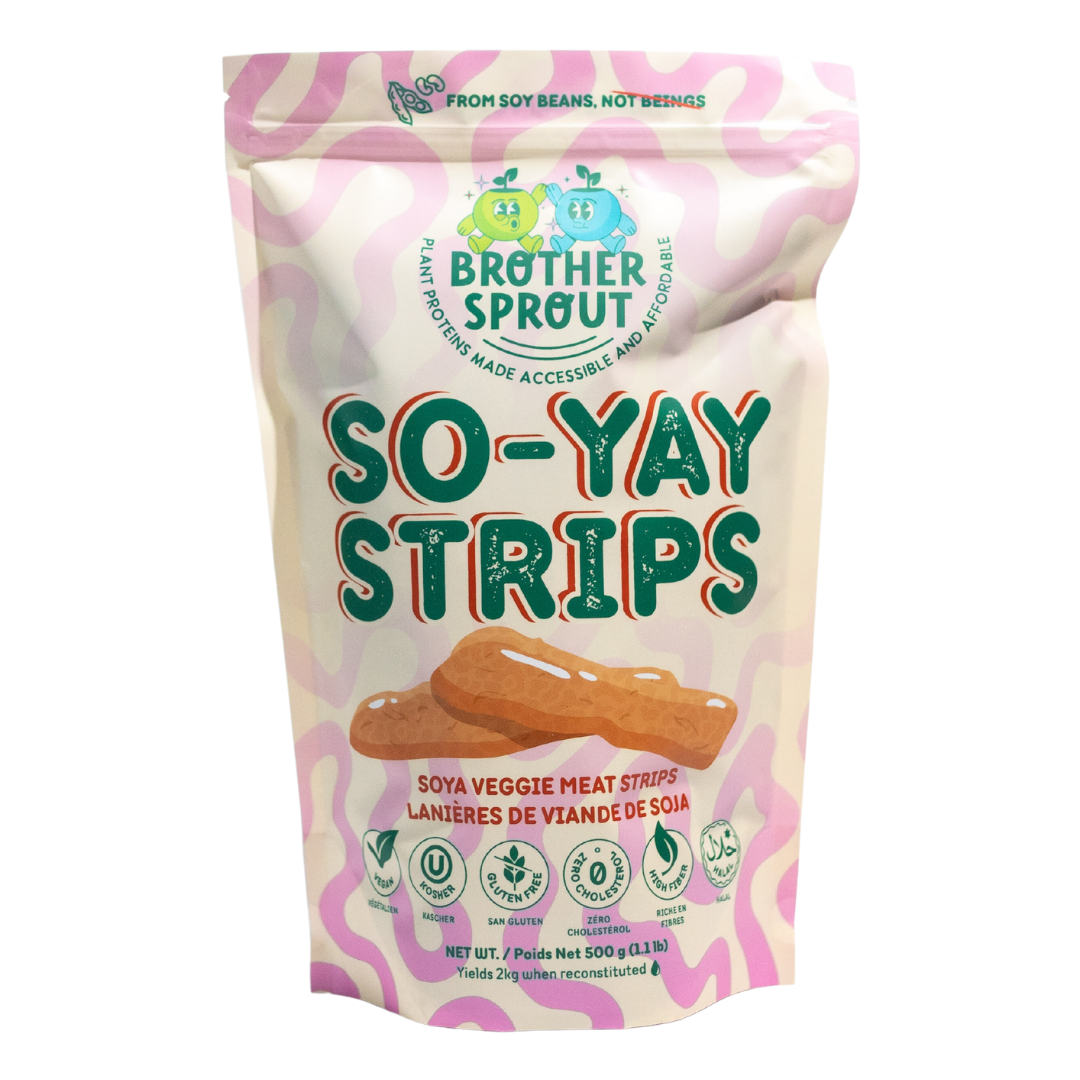 Brother Sprout So-Yay Soy Strips - 500g – Vegan Supply