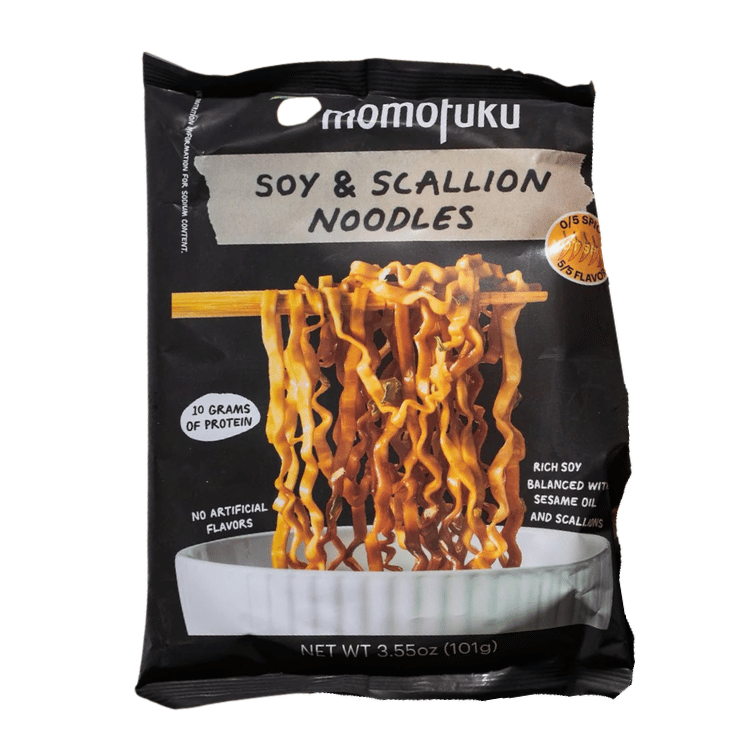 Momofuku Soy and Scallion Noodles - 101g – Vegan Supply