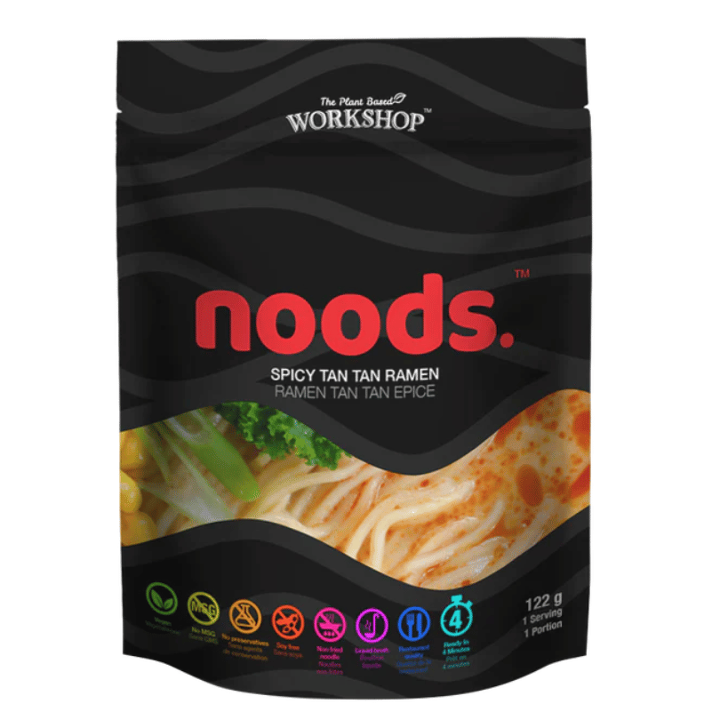 Workshop Vegetarian Cafe NOODS. Spicy Tan Tan Ramen Kit - 122g – Vegan ...