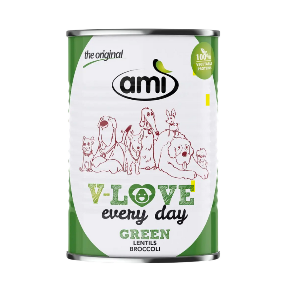 Ami Green Lentils Broccoli - 400g – Vegan Supply