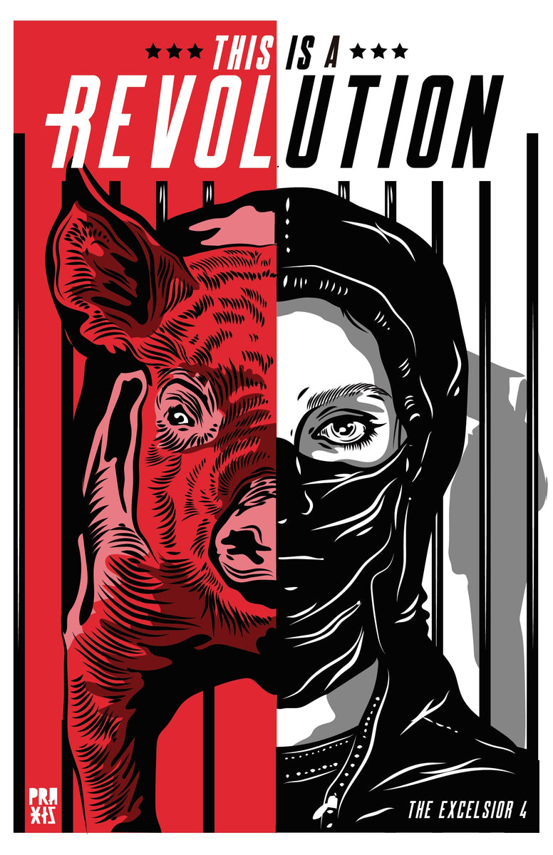 Excelsior 4 'This is a Revolution' Poster – Vegan Supply