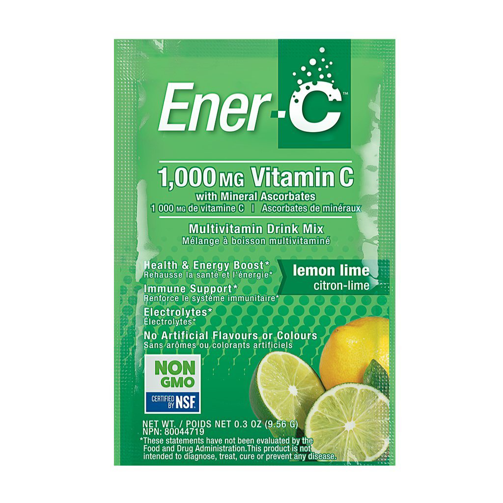 Ener-C Lemon Lime Vitamin C Packet - 9.56g – Vegan Supply