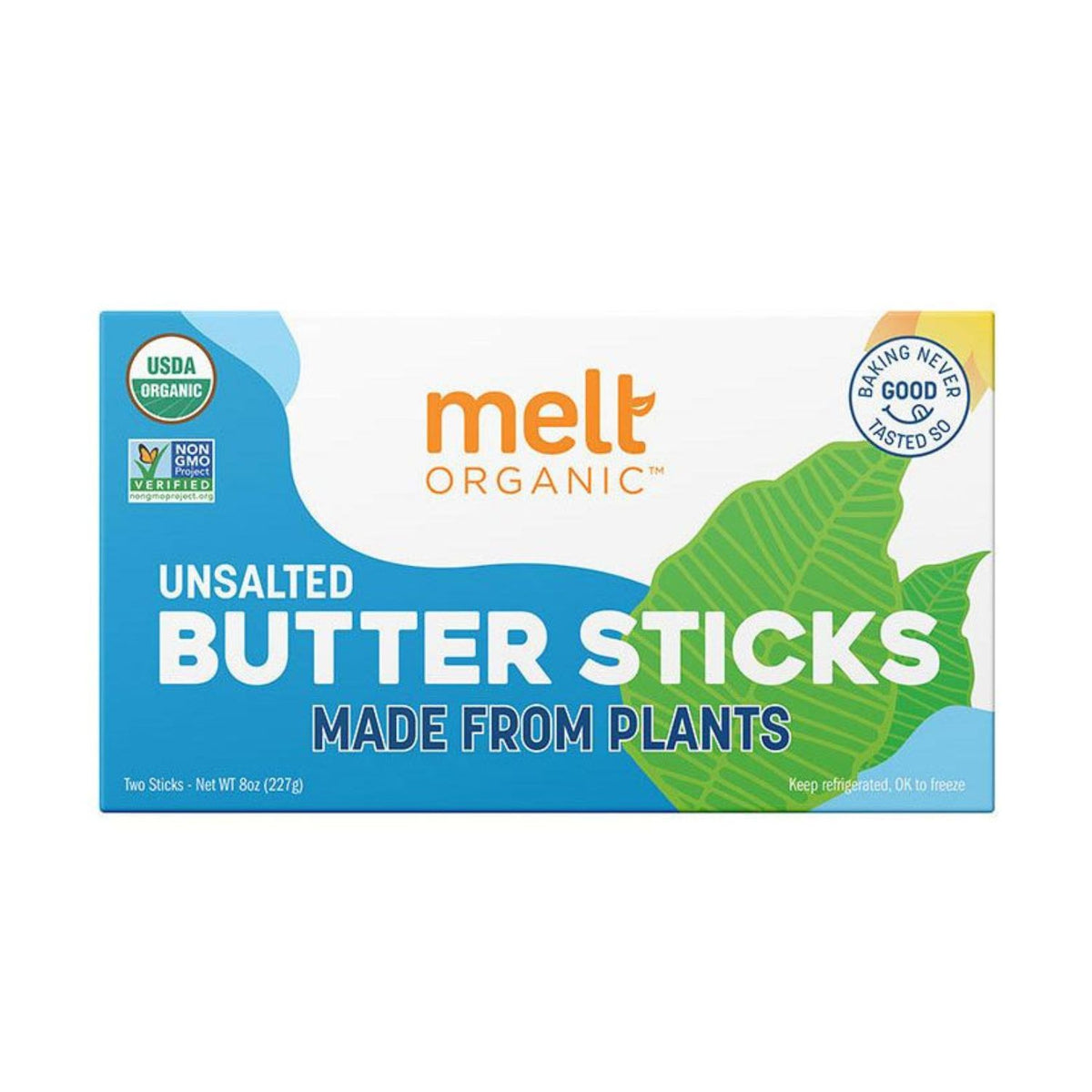 Melt Organic Unsalted Buttery Sticks - 227g – Vegan Supply